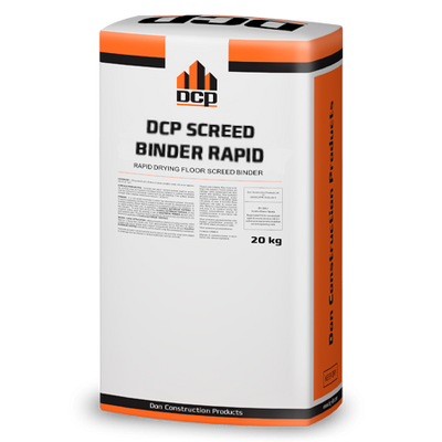 DCP Screed binder rapid - Rapid drying floor screed binder